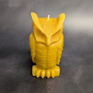 Beeswax Candle: Owl – Coyote Supply Co