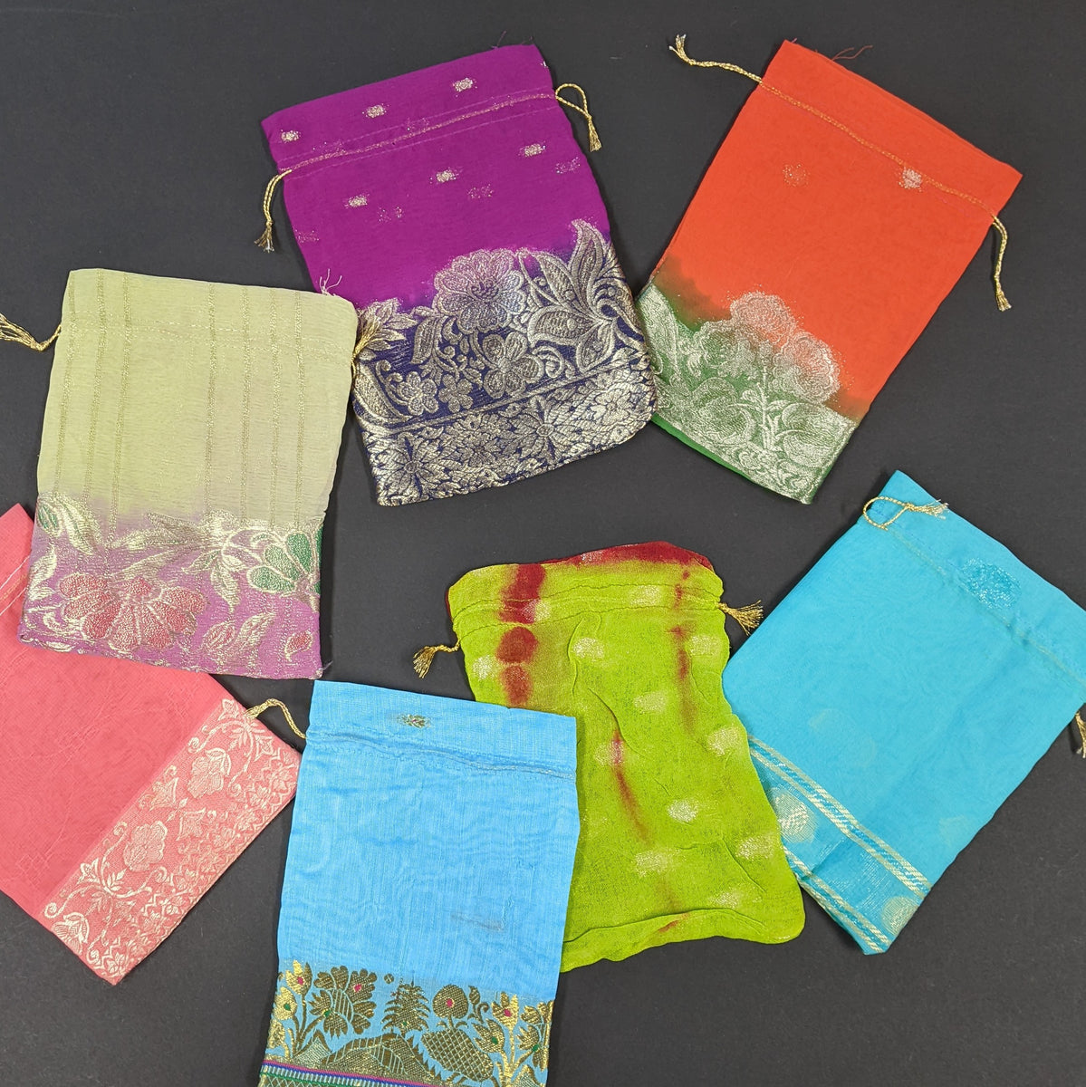 Recycled Sari Pouch – Coyote Supply Co